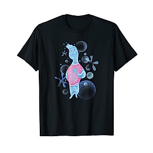Disney Pixar Elemental Water Patterns Wade Portrait T-Shirt