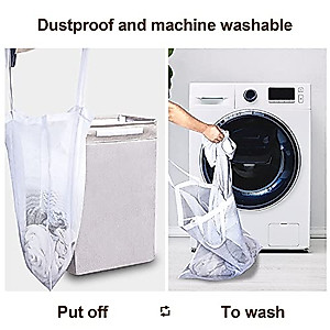 LANSCARE 72L Laundry Baskets Quality Hampers For Laundry Large Capacity Collapsible Dirty Clothes Hamper With Lid Handles Liner Removable Bag Slim Free Standing Dorm Room Essentials