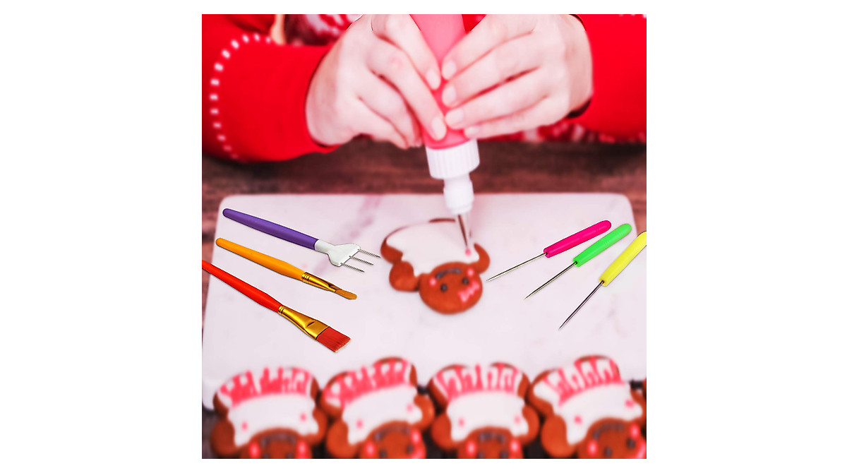 15-Piece Cake Decorating Tool Set | Fondant & Cookie Decoration