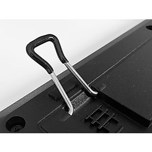 Computer Keyboard Feet Replacement 2 Pcs - Rubber Grip Small Ergonomic Tilt Stand Clips to Prop Up Keyboard Legs - for Logitech K120, K260, K270, K330, K345, K350, K360, K520, K835, K850 and More