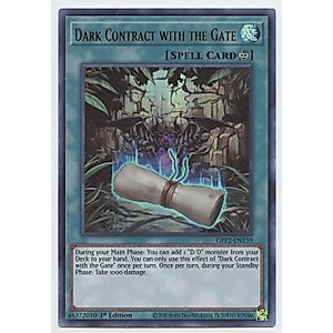 Dark Contract with The Gate - GFP2-EN159 - Ultra Rare - 1st Edition