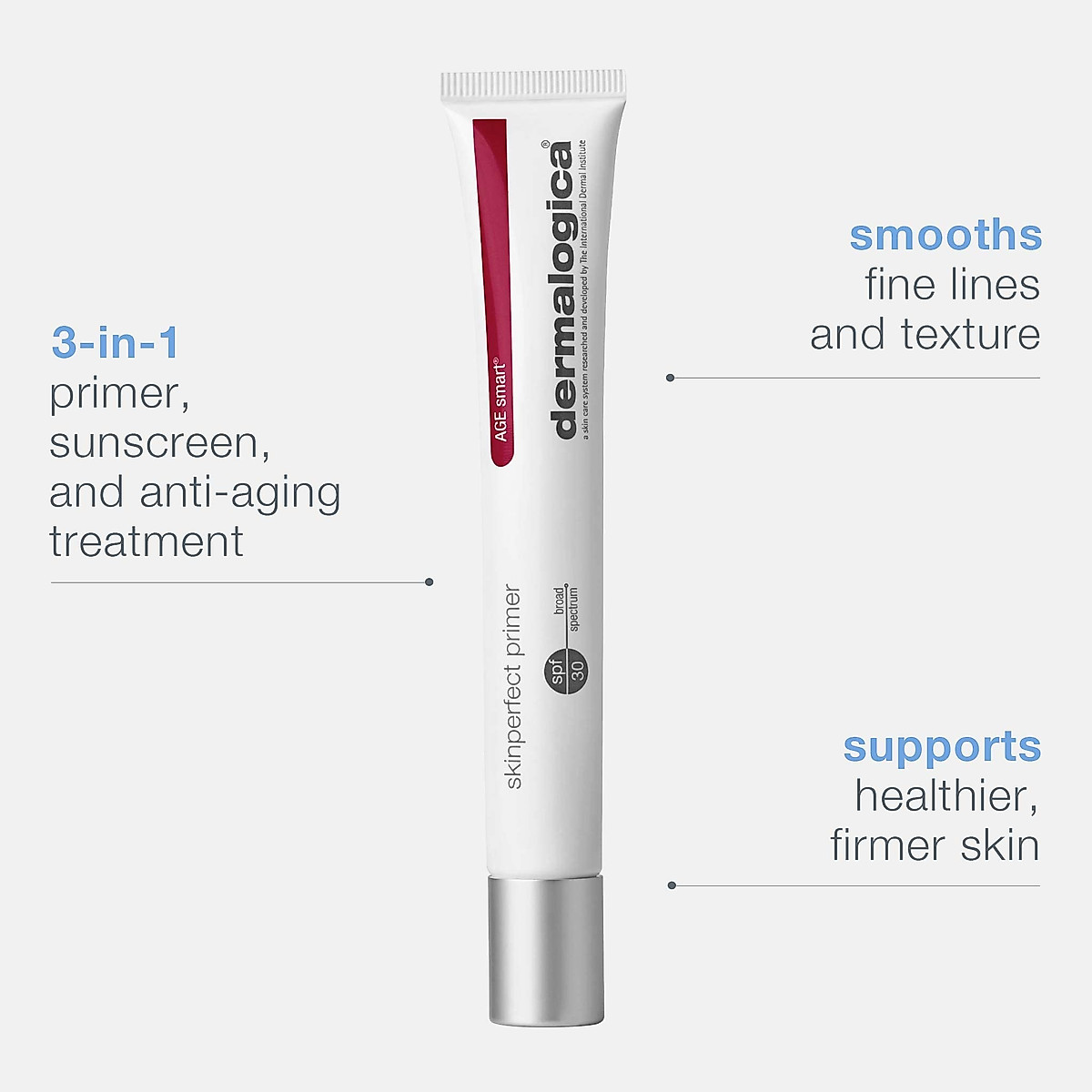 Dermalogica Skinperfect Primer SPF30, Anti-Aging Makeup Primer with Broad Spectrum Sunscreen - Brighten and Prime For Flawless Skin, 0.75 Fl Oz (Pack of 1)