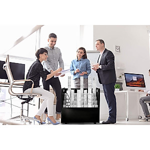 Adir Mobile Blueprint Roll File Holder - Mobile Roll File Organizer Cart for Home Office or School. 50 Slots Blueprint File Holder with Wheels for Maps, Plans, Posters