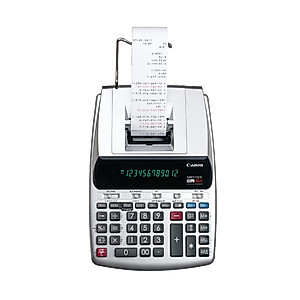 Canon Office Products 2198C001 Canon MP11DX-2 Desktop Printing Calculator with Currency Conversion, Clock and Calendar