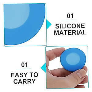 Mobestech 5sets Case Stethescope Nursing Stethethoscope Stethascope Case Protective Cover Head Protective Cover Blue 8pcs*5