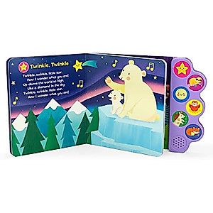 Baby's First Bedtime Songs (Interactive Children's Song Book with 6 Sing-Along Tunes)