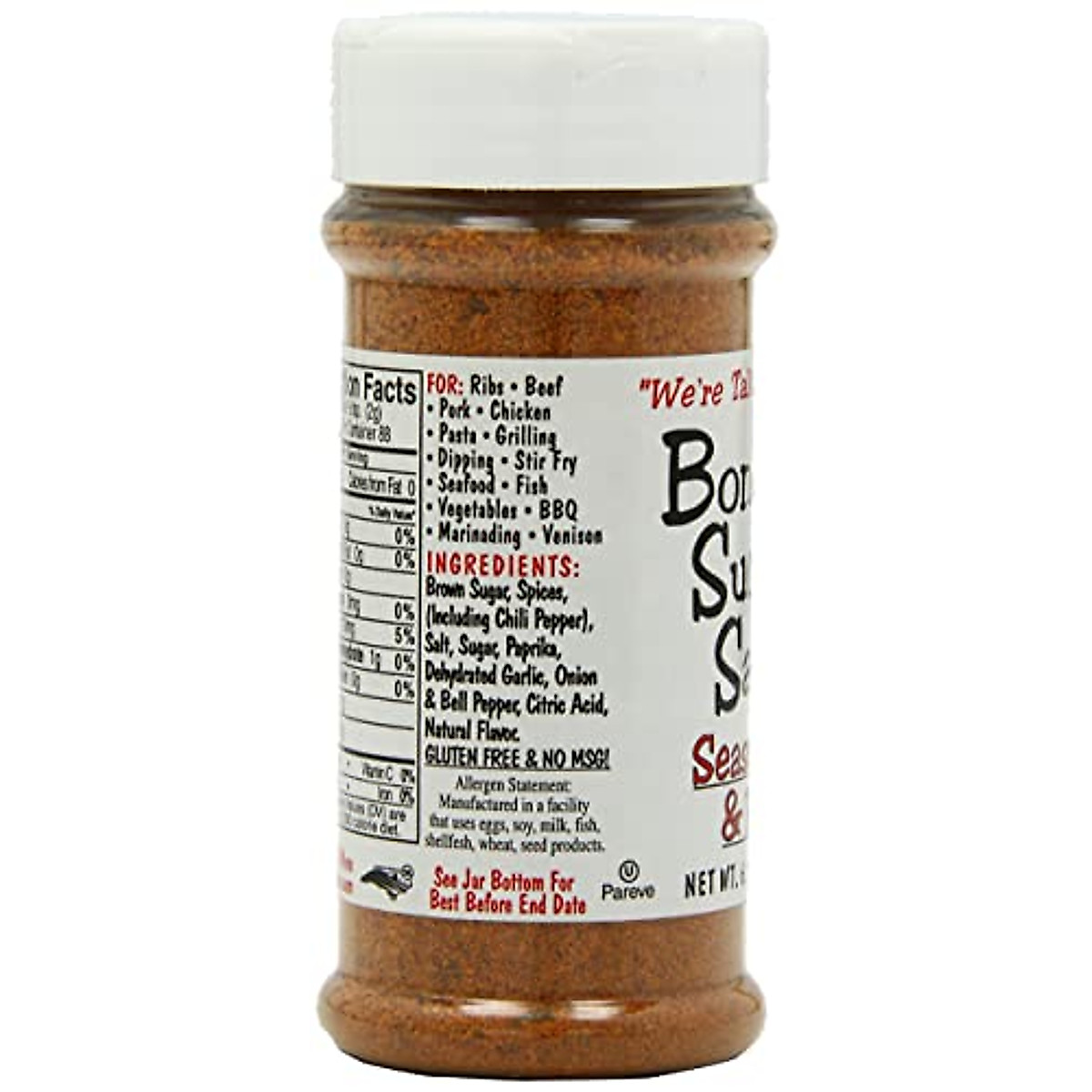 Bone Suckin' Sauce Bone Suckin' Original Seasoning and Rub, 5.8 Ounce