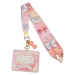 LOUNGEFLY Sanrio Hello Kitty and Friends Carnival Lanyard