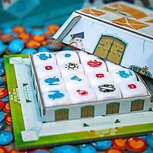 Dungeon Academy | Roll & Write Maze Board Game | Each Roll Creates Unique Dungeon Mazes | Collect Life Points & Mana, Fight Monsters, and Earn Treasure to Master The Academy | Family Board Game
