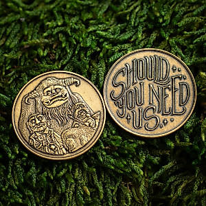 Labyrinth | Should You Need Us Bronze Friendship Token