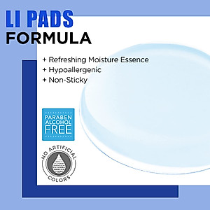 It’S SKIN LI Calming Jelly Pad with Licorice Root Extract, Azulene and Chamomile Extract - Moisturizing and Soothing Facial Toner Pads for All Skin Type, 70 Sheet (4.05 fl.oz.)