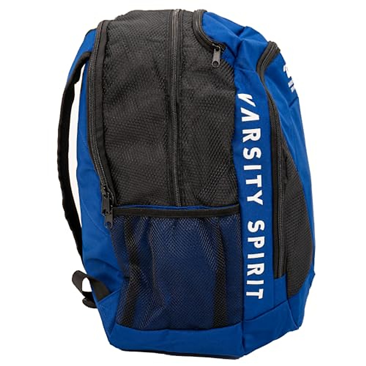 Varsity Spirit Cheer Backpack for Cheerleaders and Athletes - Durable, Spacious with Extra Pockets for Uniforms, Dance Gear & Gym Essentials - Versatile Cheerleading Bag for Practice & Travel - Blue