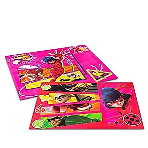 Zagtoon Miraculous Ladybug Puzzle - Bundle with Miraculous Ladybug Jigsaw Puzzle Activity Plus Superhero Fun Pack and More (Miraculous Ladybug Toys)