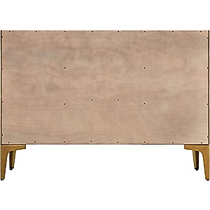 Signature Hardware 953350-48-RUMB-0 Frey 48" Free Standing Single Vanity Cabinet Set with Wood Cabinet, Vanity Top and Rectangular Undermount Sink - No Faucet Holes