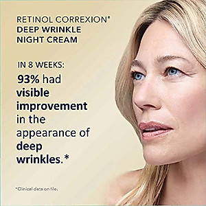 RoC Retinol Value Set Duo, Deep Wrinkle Anti-Aging Night Face Cream + Retinol Correxion Daily Eye Cream, Under Eye Cream for Dark Circles & Puffiness, Moisturizer for Deep Set Wrinkles