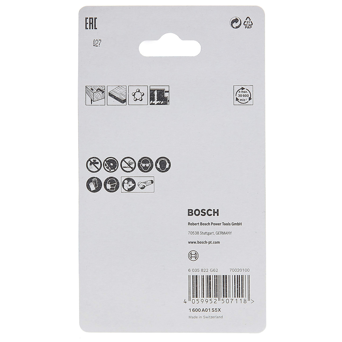 Bosch Carbide Multi Wheel Cutting Disc (for Multi Material, Ø 50 mm, Accessories for Bosch Easy Cut & Grind)