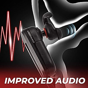 CHOCKALOTTA in-Ear Tip with Silicone Hook Compatible with Plantronics Poly CS540 / W440 / W740 / WH500 Headsets (1-Pack Adapter + 3 Pcs Left S/M/L Ear Tips)