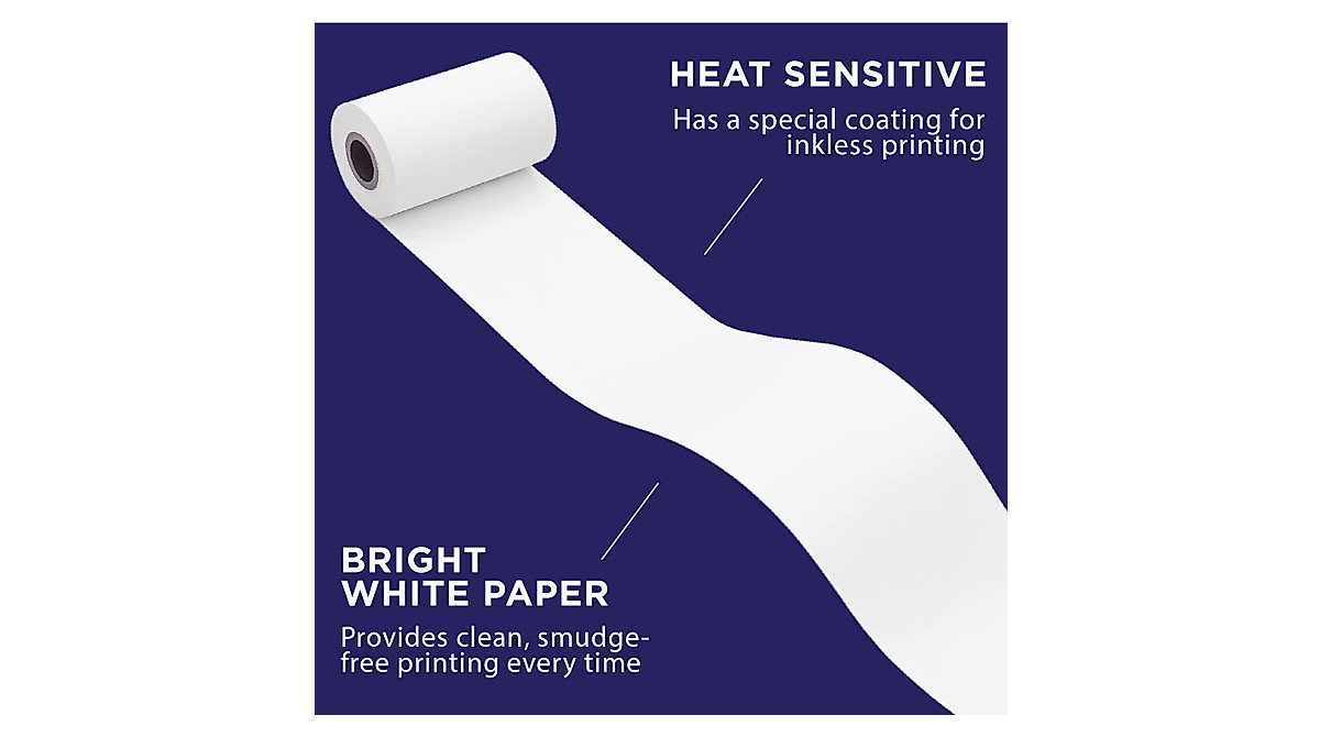 Thermal Paper for Clover Flex POS - 10 Rolls | Reliable & BPA-Free