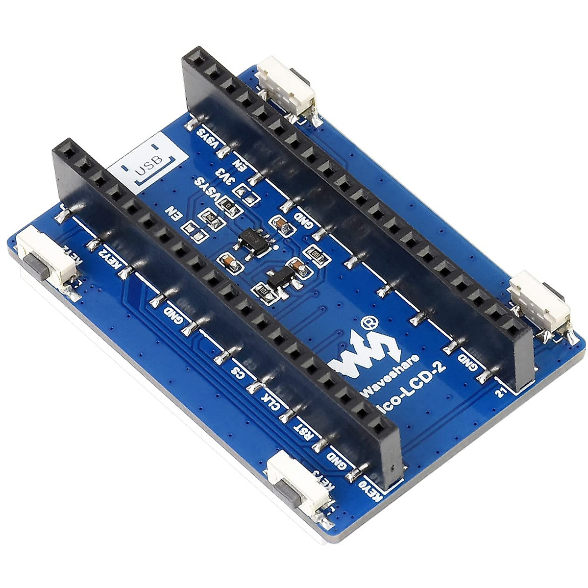 Bicool 2inch IPS LCD Display for Raspberry Pi Pico,65K RGB Colors, 320×240 Pixels, SPI Interface Embedded ST7789VW Driver