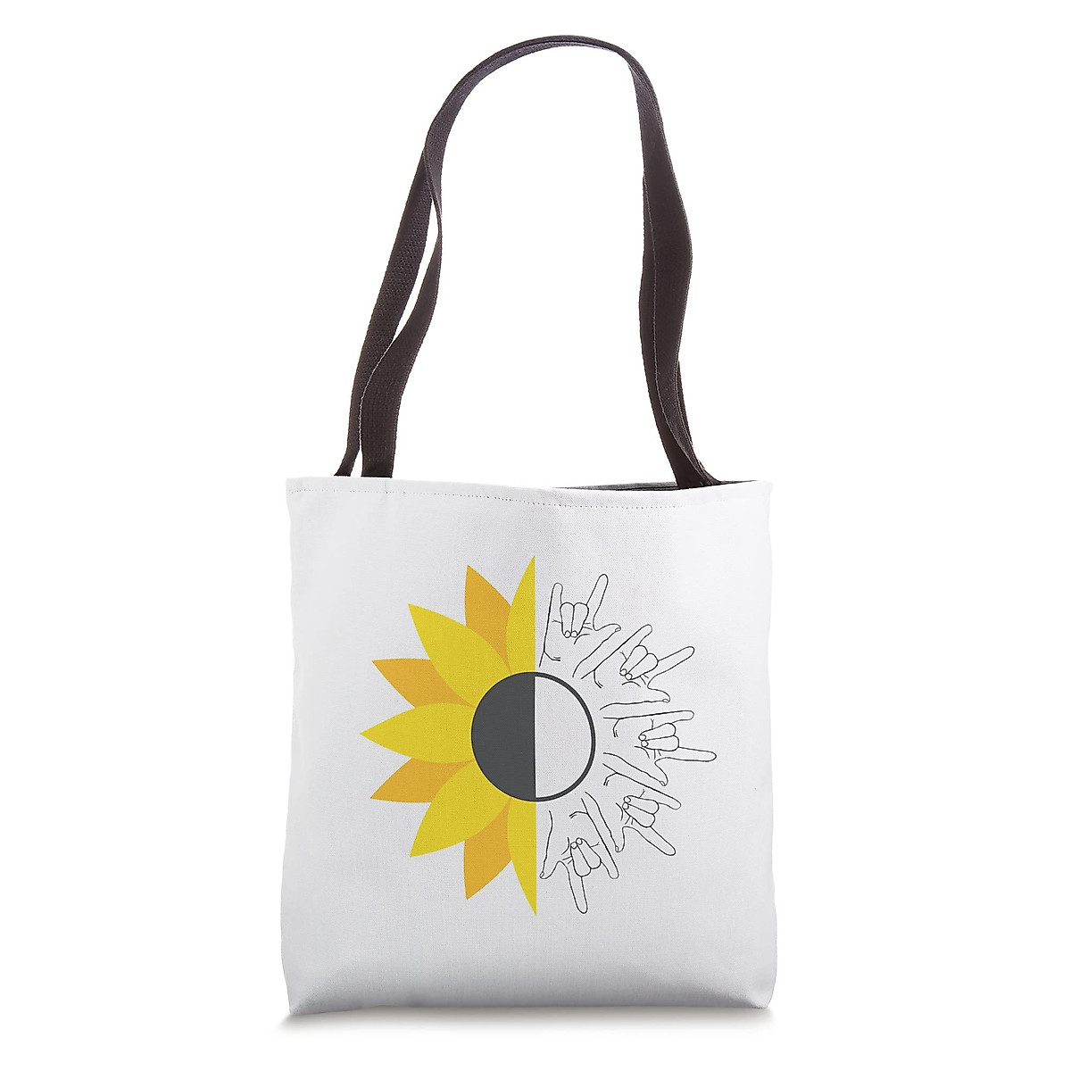 ILY Sunflower Tote Bag