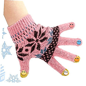 Pompom Balls with Wiggle Eyes Mini Pom Poms 2 Sets Handmade Fur Ball Nylon Yarn Puffer Ball Material Bulk Crafts Assorted Pompoms