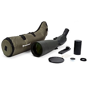 Celestron TrailSeeker 100 - 45 Degree Spotting Scope with SmartPhone Adapter Bundle (2 Items)