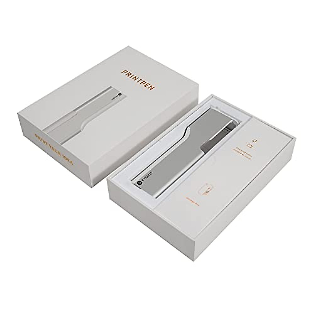 Inkjet Printer,Handheld Mini Inkjet Printer, Portable Inkjet Printer, Quick-Drying Waterproof Ink with Ink Cartridges, Cards, Clothes and Other Irregular Surface Printing(7.944inch)