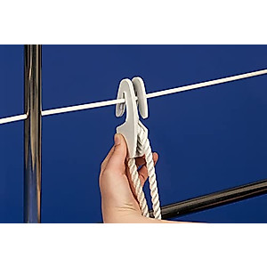 Fastfender – Sail White Fender Hanger - Single-Handed Use - Sold in Pairs
