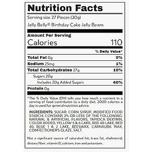 Needzo Birthday Cake Flavored Jelly Beans, Celebration Kit Gourmet Chewy Candy for Boys or Girls, Shareable Bagged Candies, Pack of 3, 3.5 Ounces