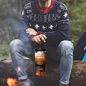 Wuepncah 30 Oz Borther Tumbler with Handle and Straw, To My Brother Coffee Cups Gift Fathers Day, Stainless Steel Brothers Cups Birthday Gift Ideas for Adult Brothers