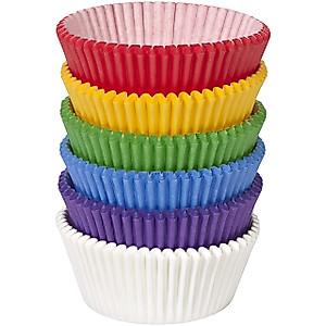Wilton Baking Cups, Rainbow Assorted, 150 ct