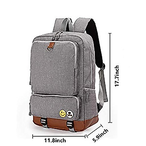 Gengx Boys One Piece Luffy School Book Bag-Lightweight Backpack for School Student,Casual Travel Backpack Black One Size