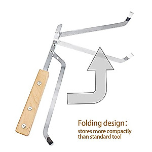 QZATTCAEN Flex Drill Bit Placement Tool, Auger Drill Bit Installation Bracket, Long Bits Installer