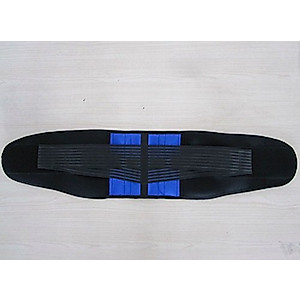 KL Happiness Deluxe Neoprene Double Pull Lumbar Lower Back Support Brace Exercise Belt Size 4XL (48-52”) We Have All Size S - 6XL