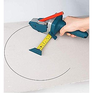 Usoway ,Gypsum Board Cutting tool Drywall Cutting Artifact Tool with Scale toohr Woodworking Scribe Woodworking Cutting board tools(2 pack