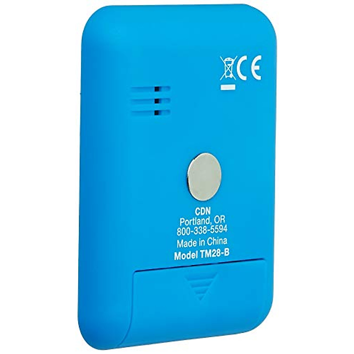 CDN Mini Digital Kitchen Timer with Easy to Read Display and Magnetic Back, 100 Minute Maximum, Blue (TM28-B)