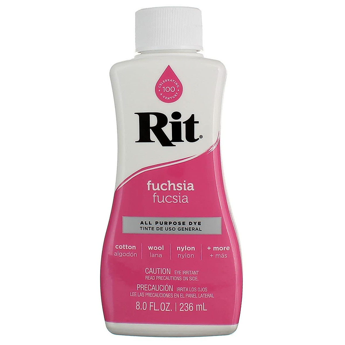Rit Dye Liquid 8 Ounces Fuchsia 8-88120 (3-Pack)
