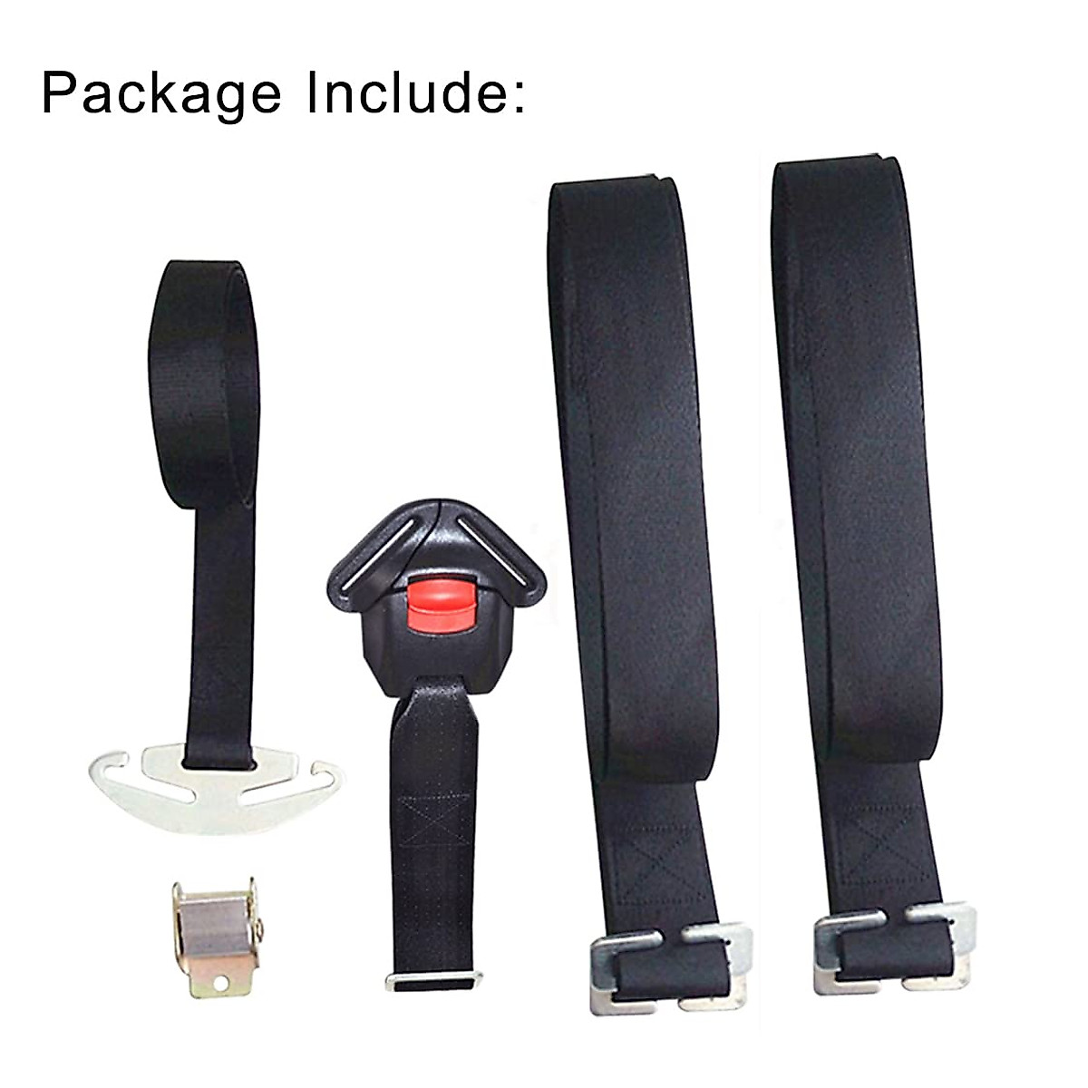 Universal Baby Highchair Stroller Pushchair 5pt 5 Point Safety Harness with Locking Buckle Adjustable Straps