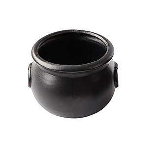 Rubie's unisex adult Plastic Witch Kettle Costume Accessory, Black, One Size US