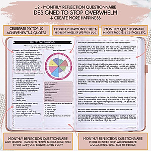 Academic Planner 2024-2025 - Dated July 2024-2025 Academic Planner, Weekly & Monthly Life Planner to Increase Productivity & Happiness, Daily Manifestation Journal, College Student, Work, Goal Journal