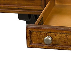 Liberty Furniture INDUSTRIES Arlington House Lift Top Writing Desk, Brown