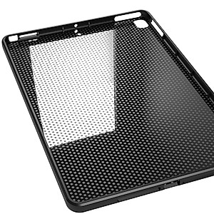 WOGROO Case for iPad 7th, 8th & 9th Gen 10.2",iPad Air 3 2019/ iPad Pro 10.5-inch Case, Thin and Soft Tablet Protective Cover for iPad 10.2 & 10.5, Black