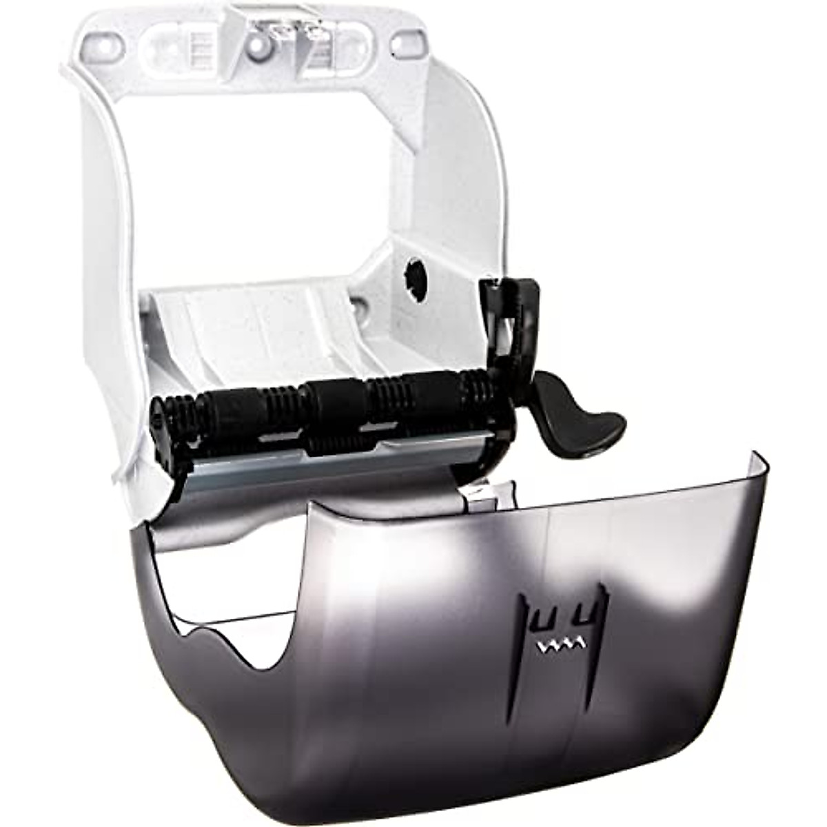 San Jamar Classic Element Plastic Lever Roll Towel Dispenser, Black Pearl