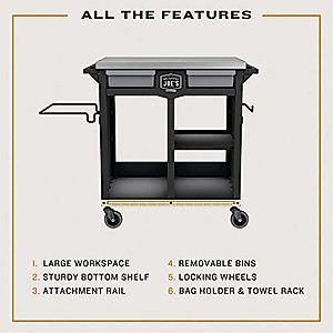 Oklahoma Joe's Workstation Prep & Storage Cart | 23252168