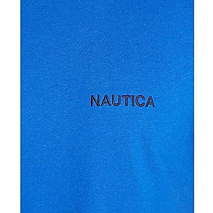 Nautica Men's Short Sleeve Crew Neck T-Shirt, Bright Cobalt Solid, X-Large