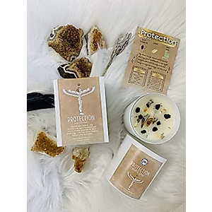 MAMA WUNDERBAR White Sage Smudge Candle, Sage Candle for House Cleansing, Home Blessing, Protection