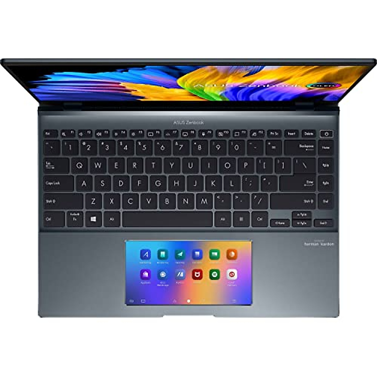 ASUS ZenBook 14X OLED UX5400 14" QHD+ Touchscreen (Intel 12-Core i7-1260P, 16GB RAM, 2TB SSD, RTX 2050) Business Laptop, Innovative ScreenPad, Backlit, FP, Thunderbolt 4, IST HDMI, Win 11 Pro - 2023