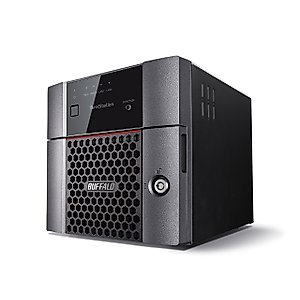 BUFFALO TeraStation 3210DN Desktop 4 TB NAS Hard Drives Included, black