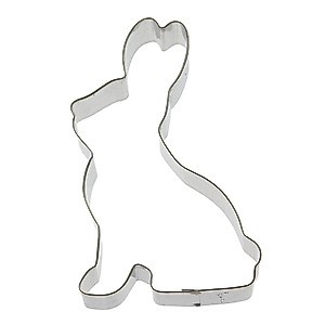 Peter Cottontail Rabbit 5 Inch Cookie Cutter from The Cookie Cutter Shop – Tin Plated Steel Cookie Cutter