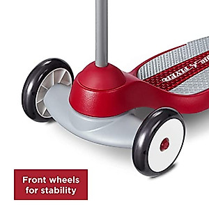 Radio Flyer My 1st Scooter, Kids and Toddler 3 Wheel Scooter, Red Kick Scooter, For Ages 2-5 Years (Amazon Exclusive)